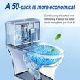 Automatic toilet cleaning tablets, 50 pack - bleach, de-scale and ...