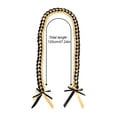 47" Handmade Graduation Ribbon, Double Braided Silk Ribbon Necklace for ...