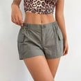 Afdoent Shorts For Women Versatile Cargo Shorts With Pockets Elastic ...