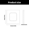 Wall Light Button Switches Tempered Glass 1/2/3/4 Gang Wall Button ...