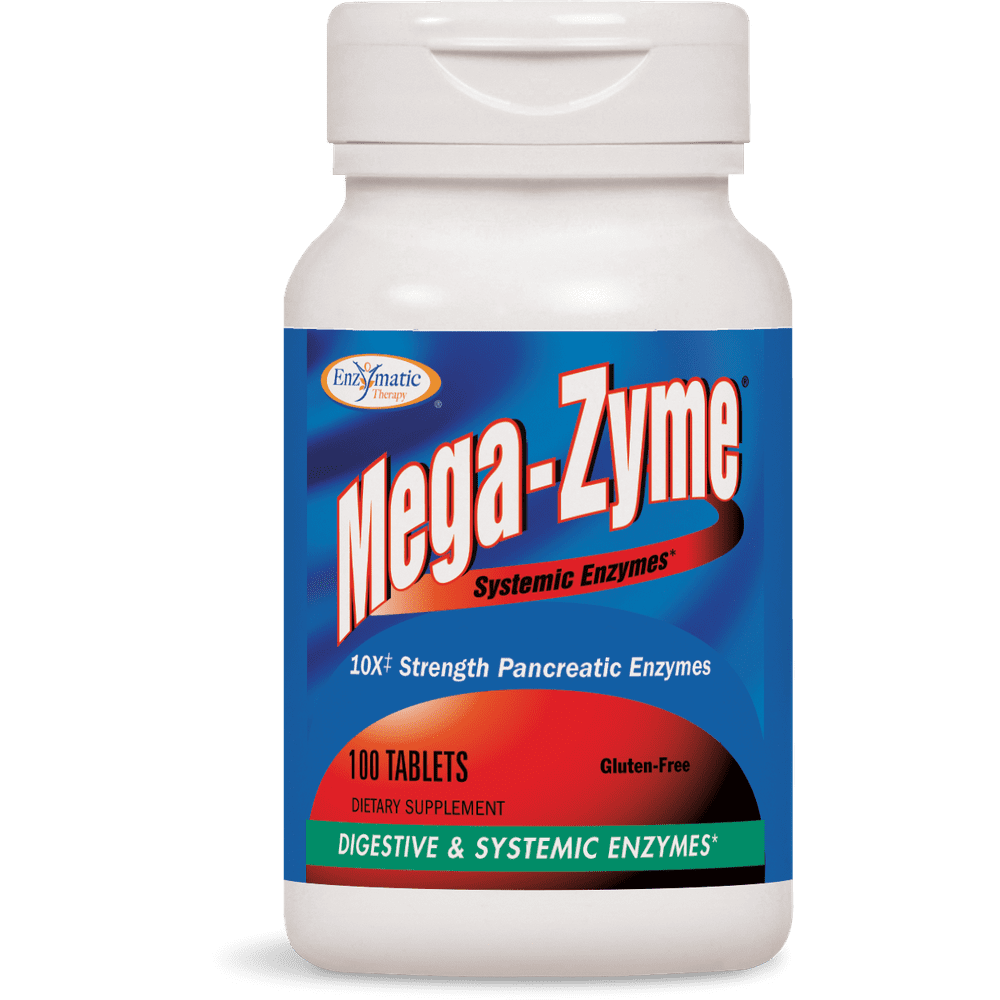 Enzymatic Therapy Mega-Zyme 100 Tabs - Walmart.com - Walmart.com