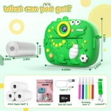 JoyStone Kids Camera Instant Print, Kids Digital Dinosaur Camera with ...