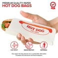 "Stock Your Home Paper Hot Dog Bags, 100 Pack, Disposable, Eco-Friendly ...