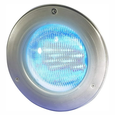 Hayward ColorLogic 4.0 LED Pool Light with Stainless Steel Face Rim and ...