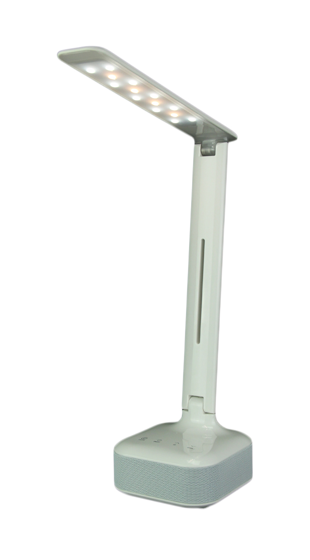 Evolution Lighting White LED Desk Lamp with Wireless Speaker | Walmart ...