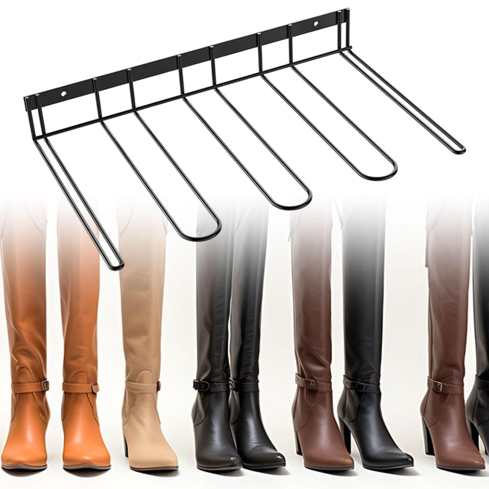 Estante para botas montado en la pared, colgador para botas ...