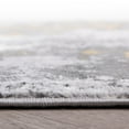 World Rug Gallery Rio Modern Abstract Area Rug - Yellow 7'10"x10 ...