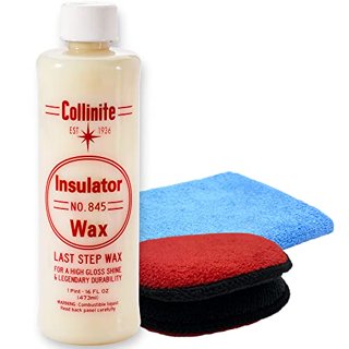 Collinite No. 845 Insulator Wax, 16 Fl Oz - 1 Pack & Microfiber Sponge ...