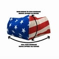 Fabric Cloth Face Mask Covering - Usa Flag 10-Pack - Walmart.com