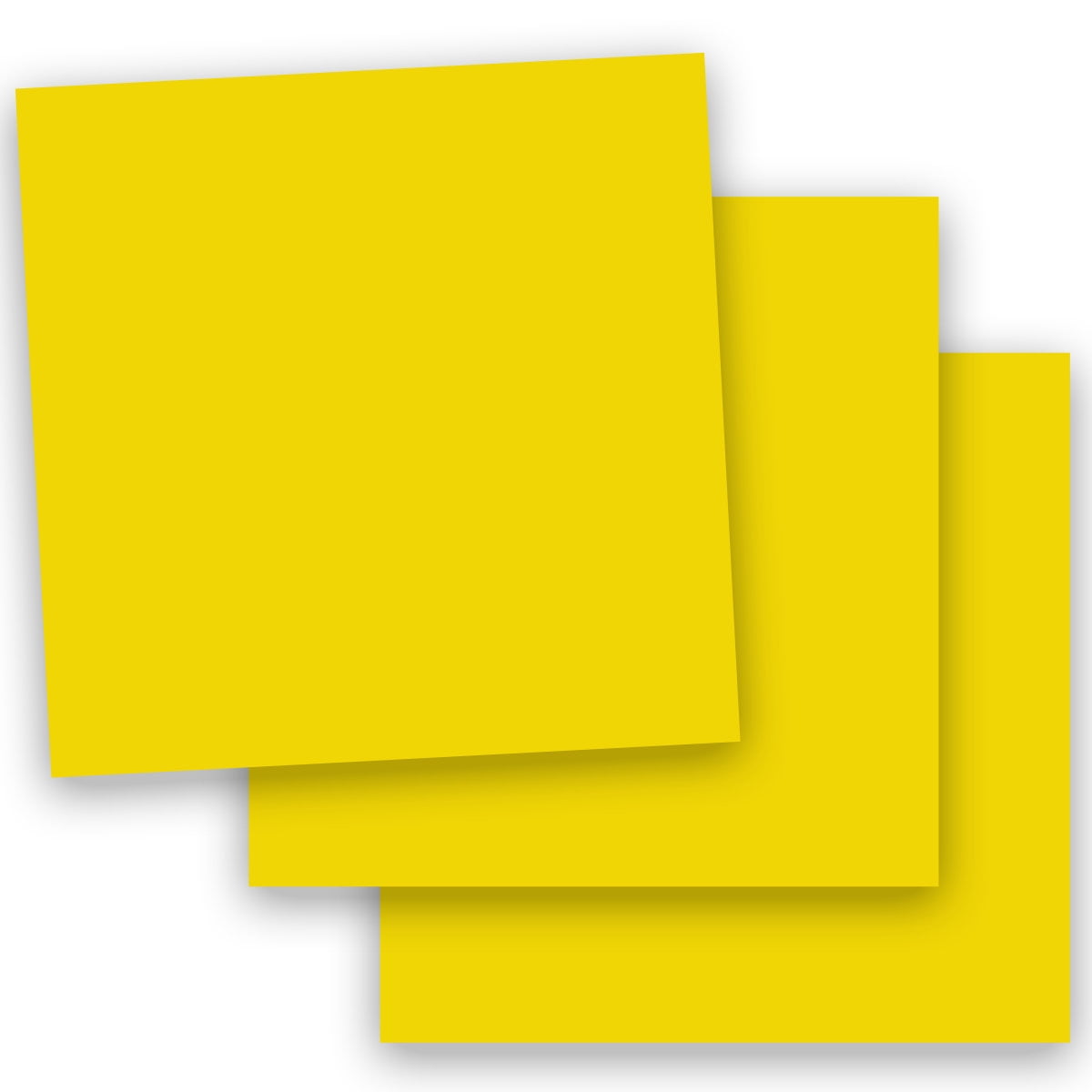 Popular YELLOW LEMON DROP 12X12 (Square) Paper 65C Lightweight ...