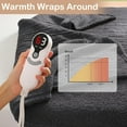 Electric Heated Blanket Full Size 72"×84" with 6 Heating Levels & 1 ...