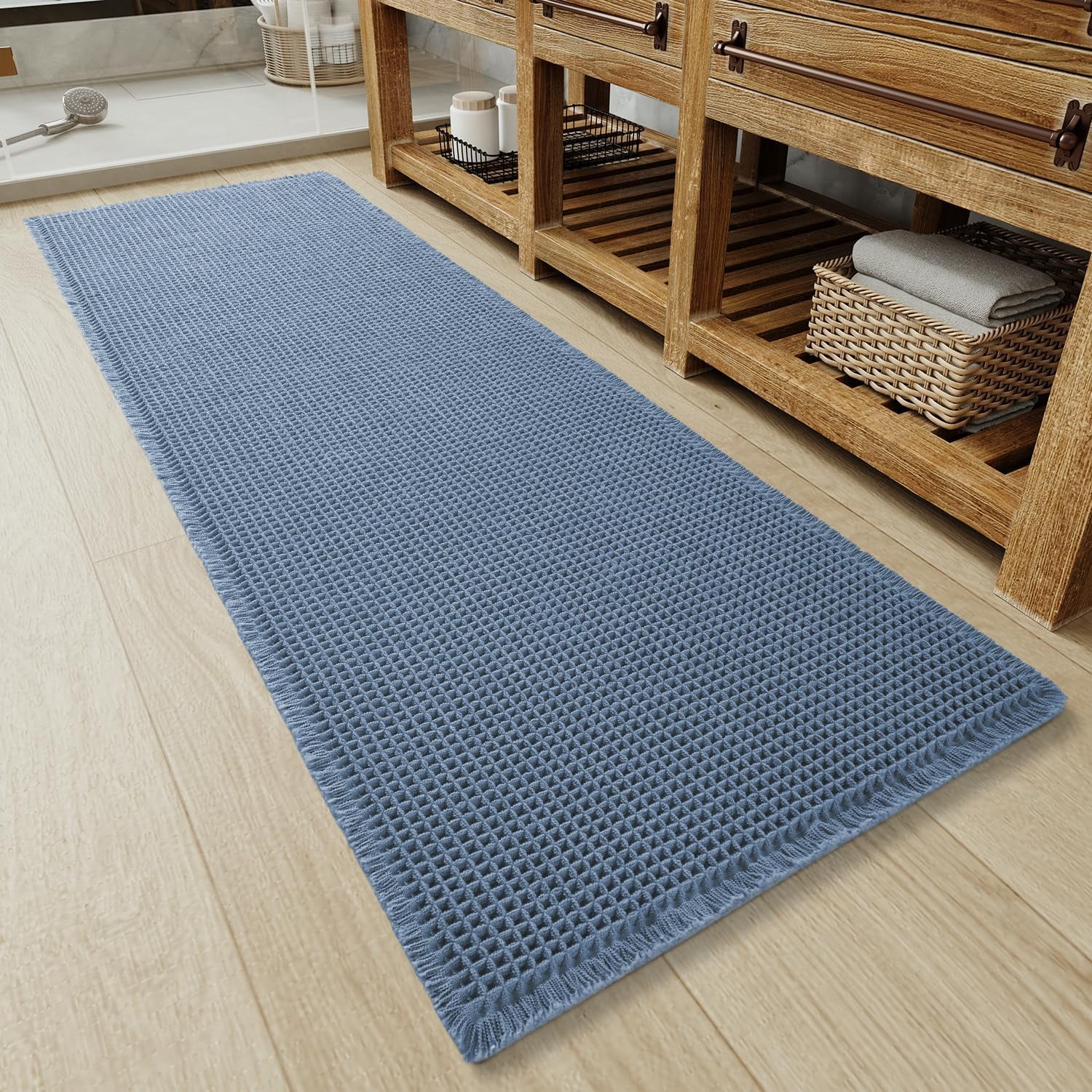 Click here for Biwat Waffle Bathroom Runner Rug  Super Absorbent... prices