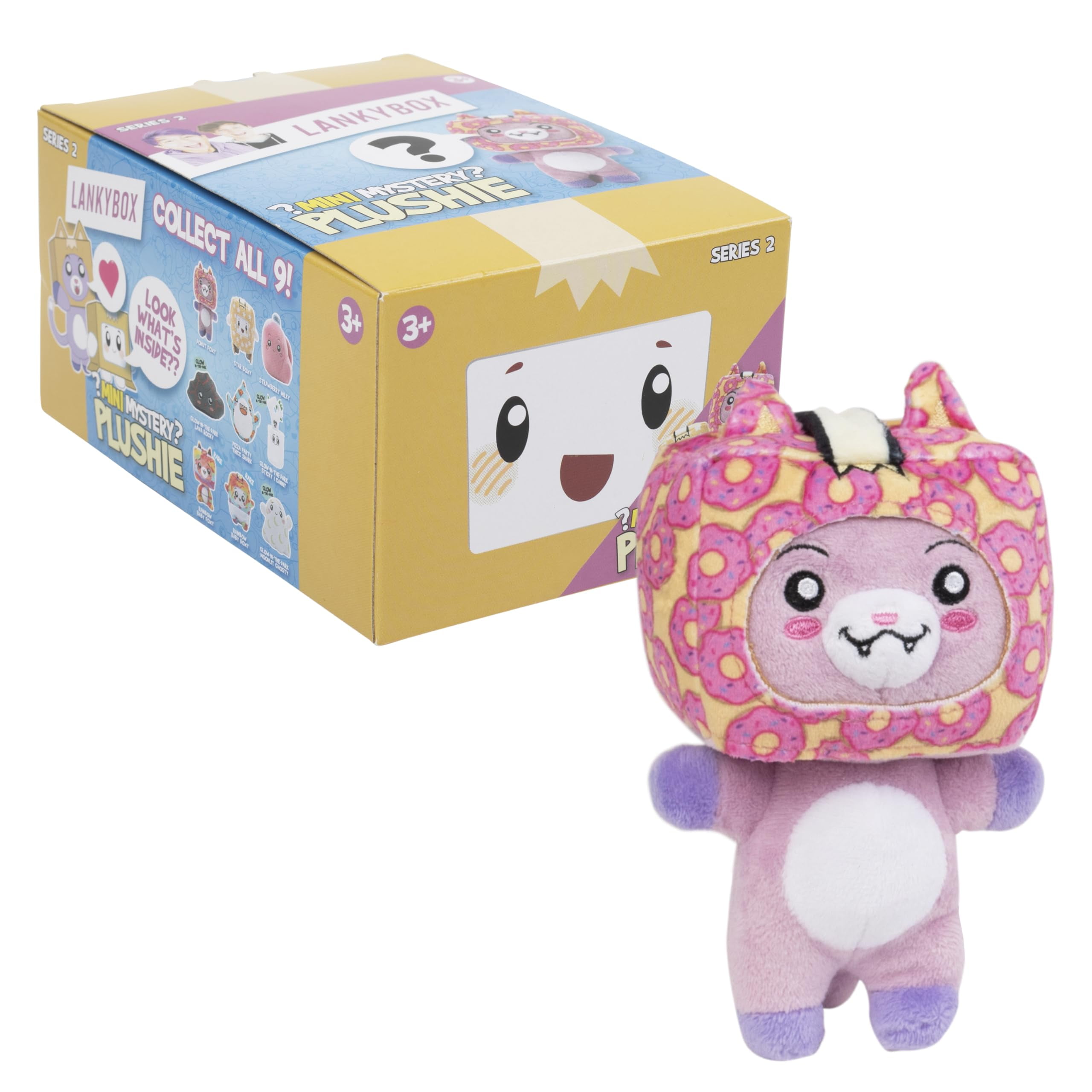 LankyBox Mini Mystery Plush, Series 2, Collectible Blind Box Mini Plush ...