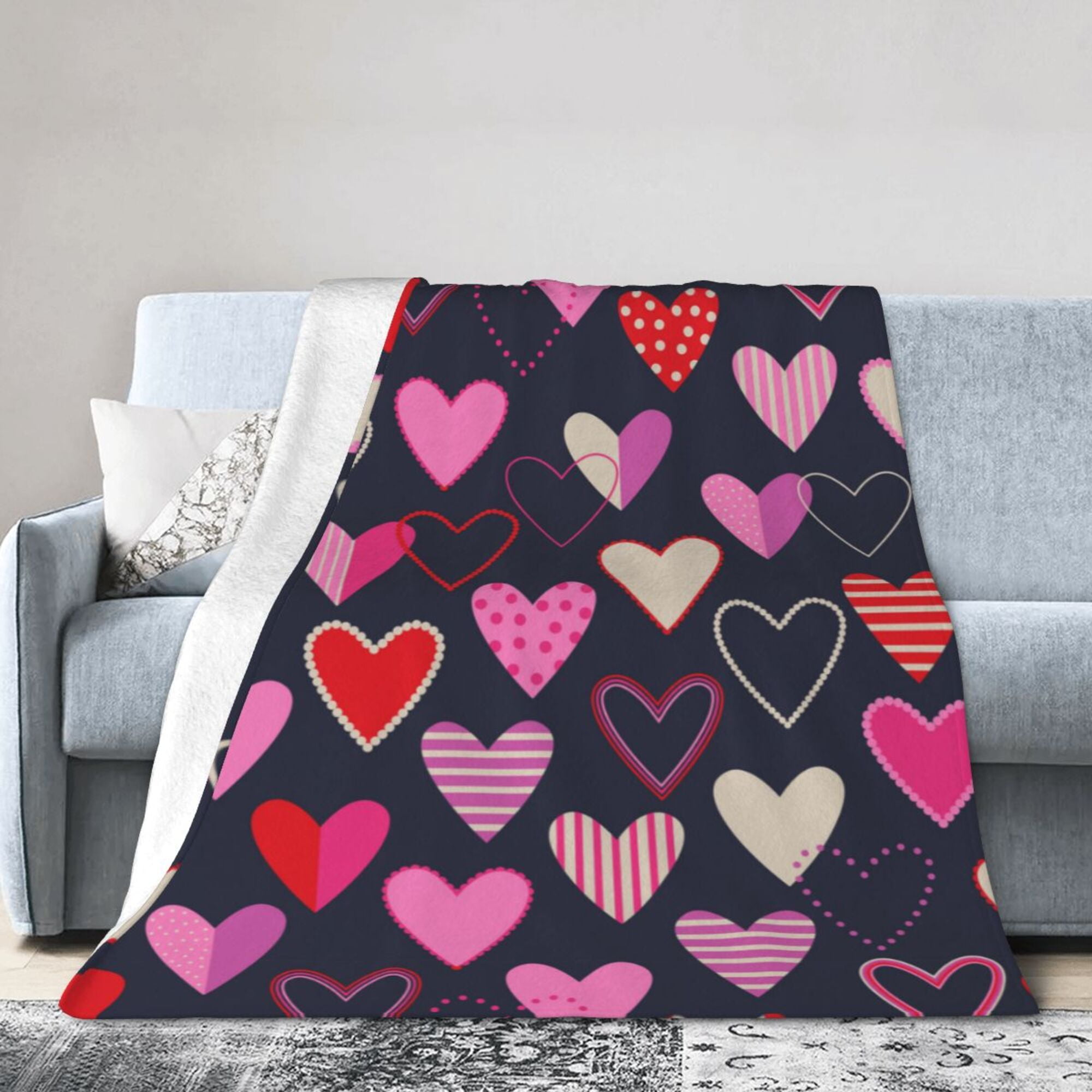 DouZhe Ultra-Soft Micro Fleece Lightweight Flannel Bed Blanket ...