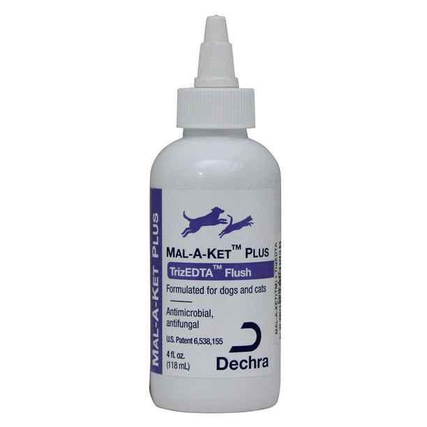 Dechra Mal-a-ket Plus TrizEDTA Flush for Cats and Dogs 4 oz - Walmart.com