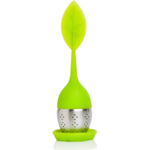 Green-1 Piece Leaf Leaf Silicone Tea Brewer Tea Leaves Tea Leaves Tea ...