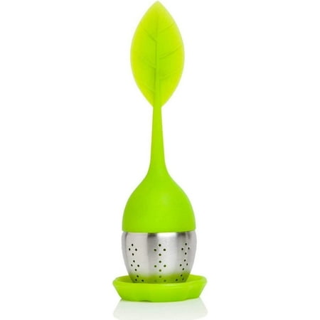 Green-1 Piece Leaf Leaf Silicone Tea Brewer Tea Leaves Tea Leaves Tea ...