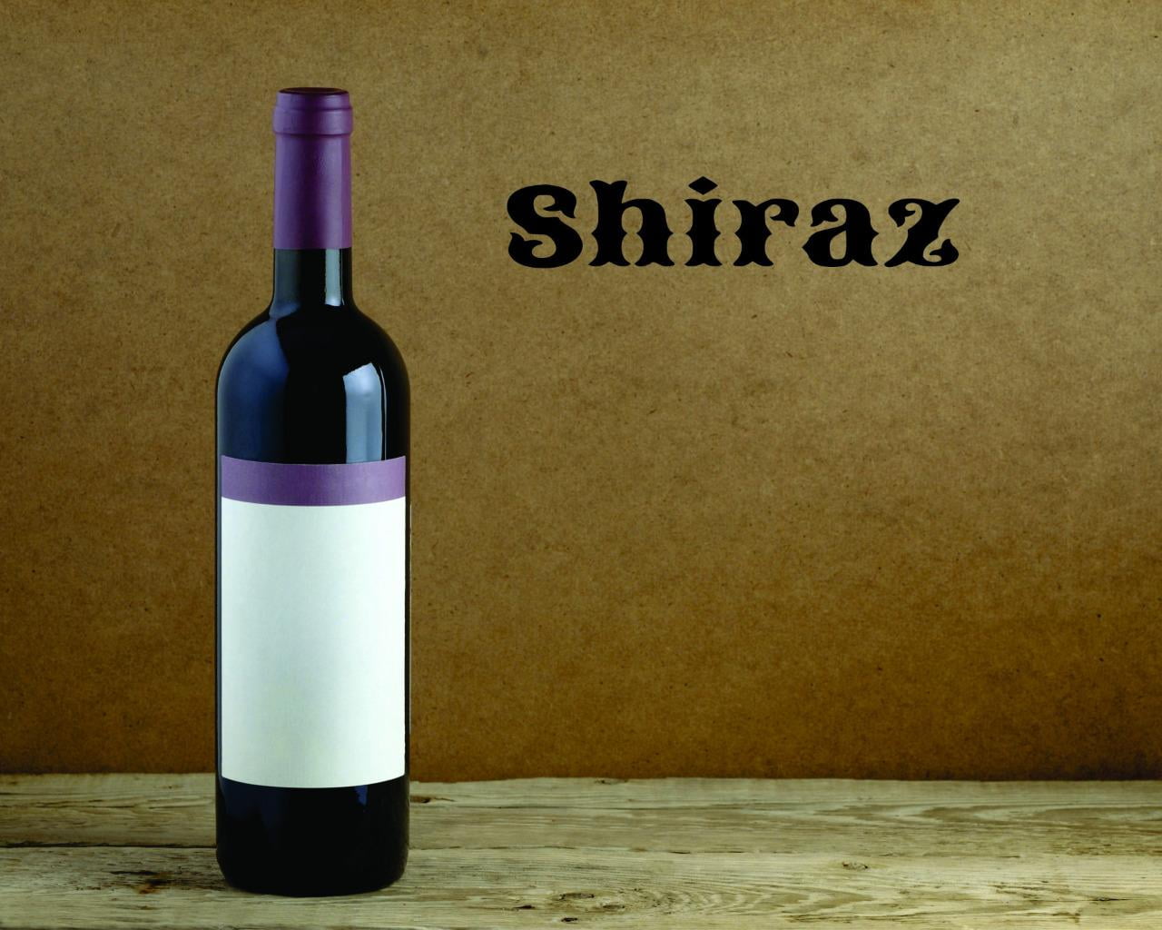 Shiraz Is Perfection Bottled Winery Spirits Vineyard Grapes Grapevine ...