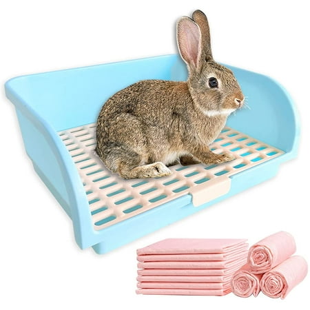 Pet Small Rat Large Toilet, Square Oversize Potty Trainer Corner Litter ...