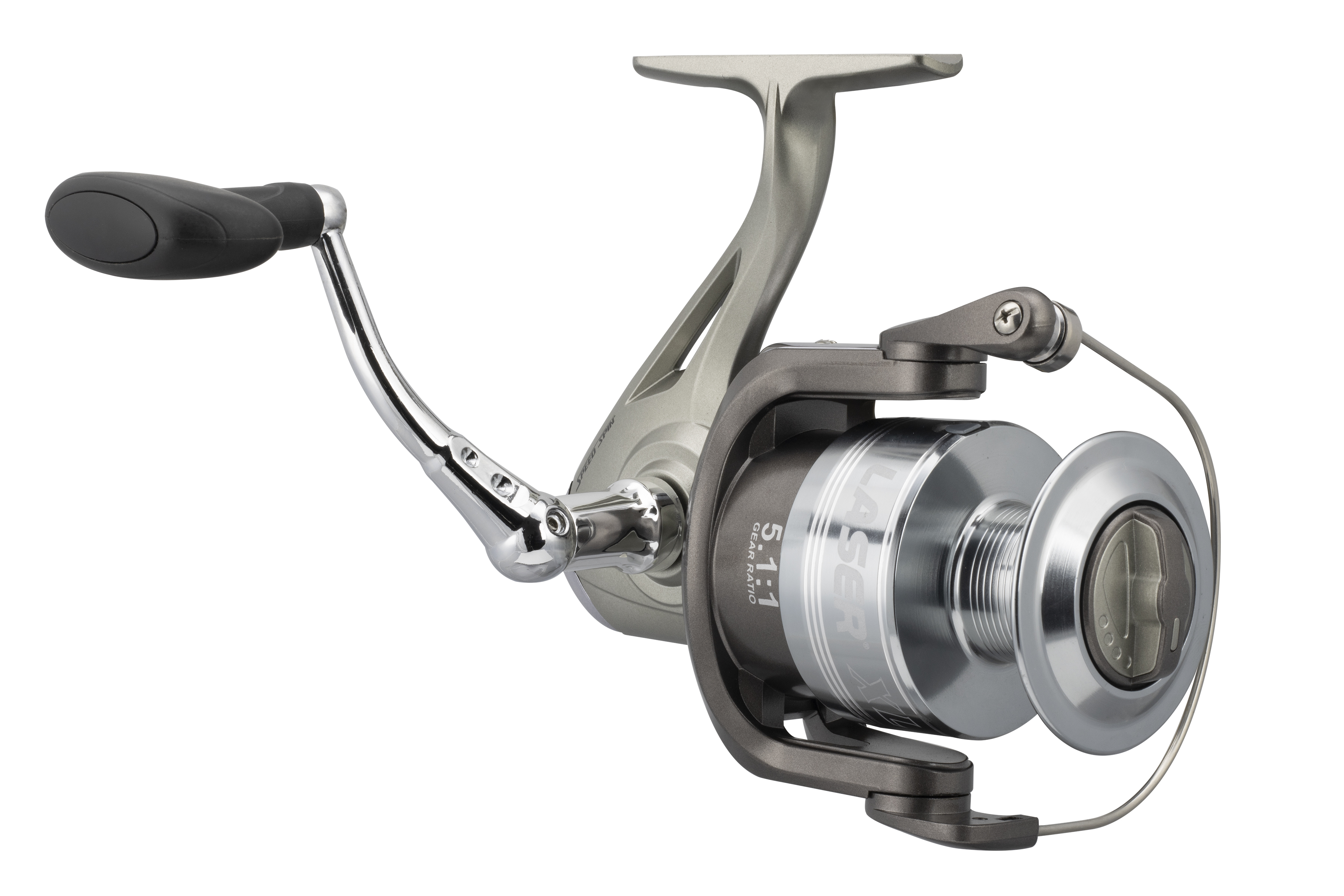 Laser XL 50 5.1:1 Spinning Reel Clam - Walmart.com