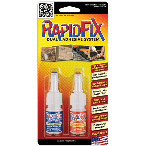 RapidFix Universal Dual Adhesive System 10ml bottles - Walmart.com ...
