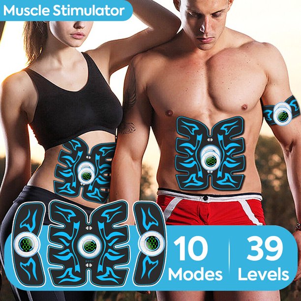 Vtin Abdominal Toning EMS Trainer Workout Muscle ABS Stimulator Toner ...