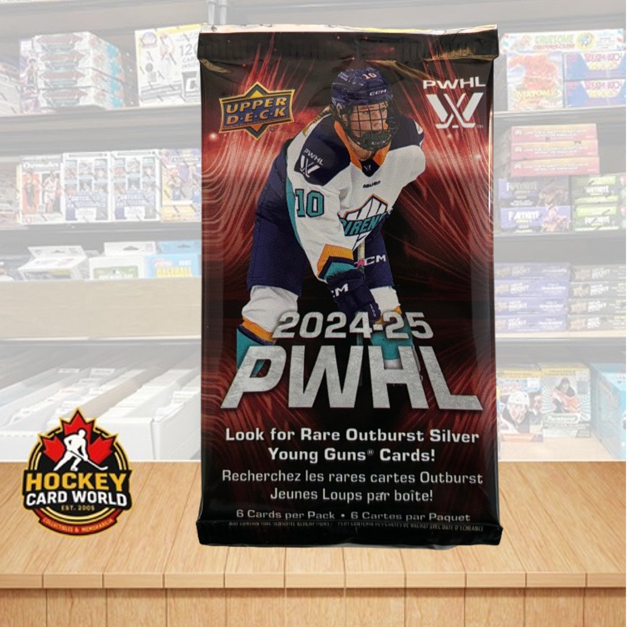 Click here for 2024-25 Upper Deck Pwhl Hockey Sealed Pack - 8 Car... prices