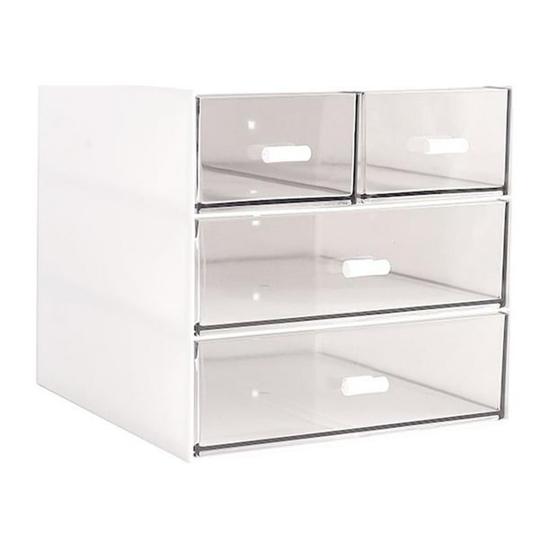 Dust Storage Box with Drawers with Compartments for Stationery Desktop ...