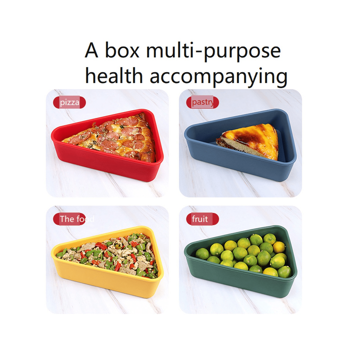 Pizza Leftover Storage Container,Pizza Organizer Box Save Space ...