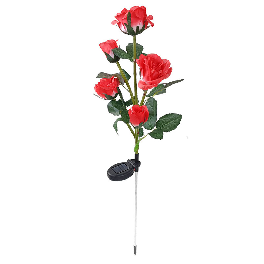 Solar Flowers Lights Garden Decorative, Solar Rose Flower Lights for ...