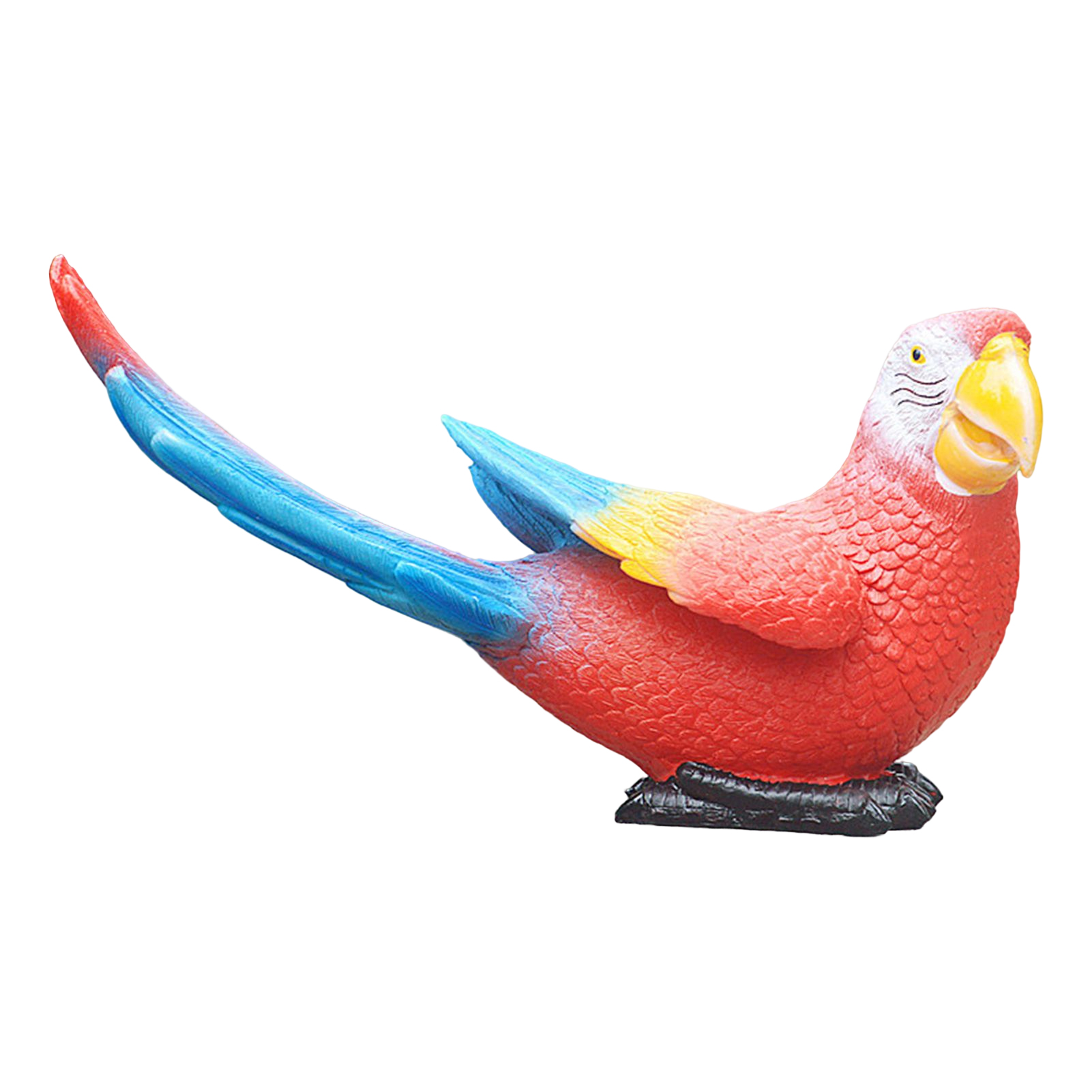Warkul Garden Statues Outdoor, Decorative Vivid Parrot Ornament ...