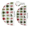 Christmas Presents Pixel Style Christmas Tree Skirt Opening Design ...
