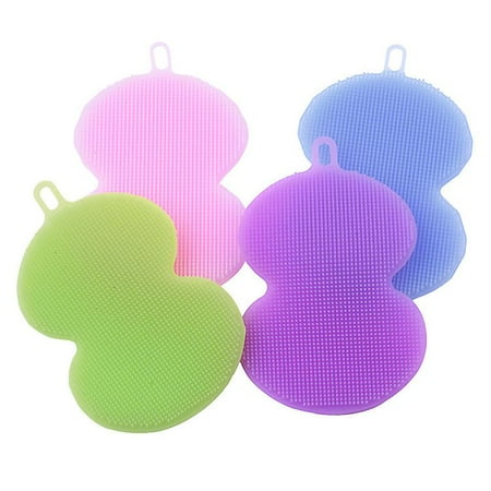 Heat Resistant Silicone Dish Sponge (set Of 4) | Walmart Canada