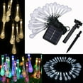Solar Garden String Lights Fairy 20/30/50 LED Christmas Outdoor Garden ...
