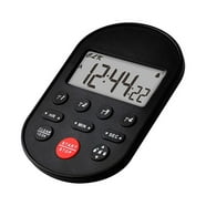 Runleader Quad Countdown Digital Kitchen Timer LCD 12/24H Clock Loud ...