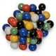 60 Pieces Chinese Checkers Glass Marbles Set with Solid Colors - 16 ...
