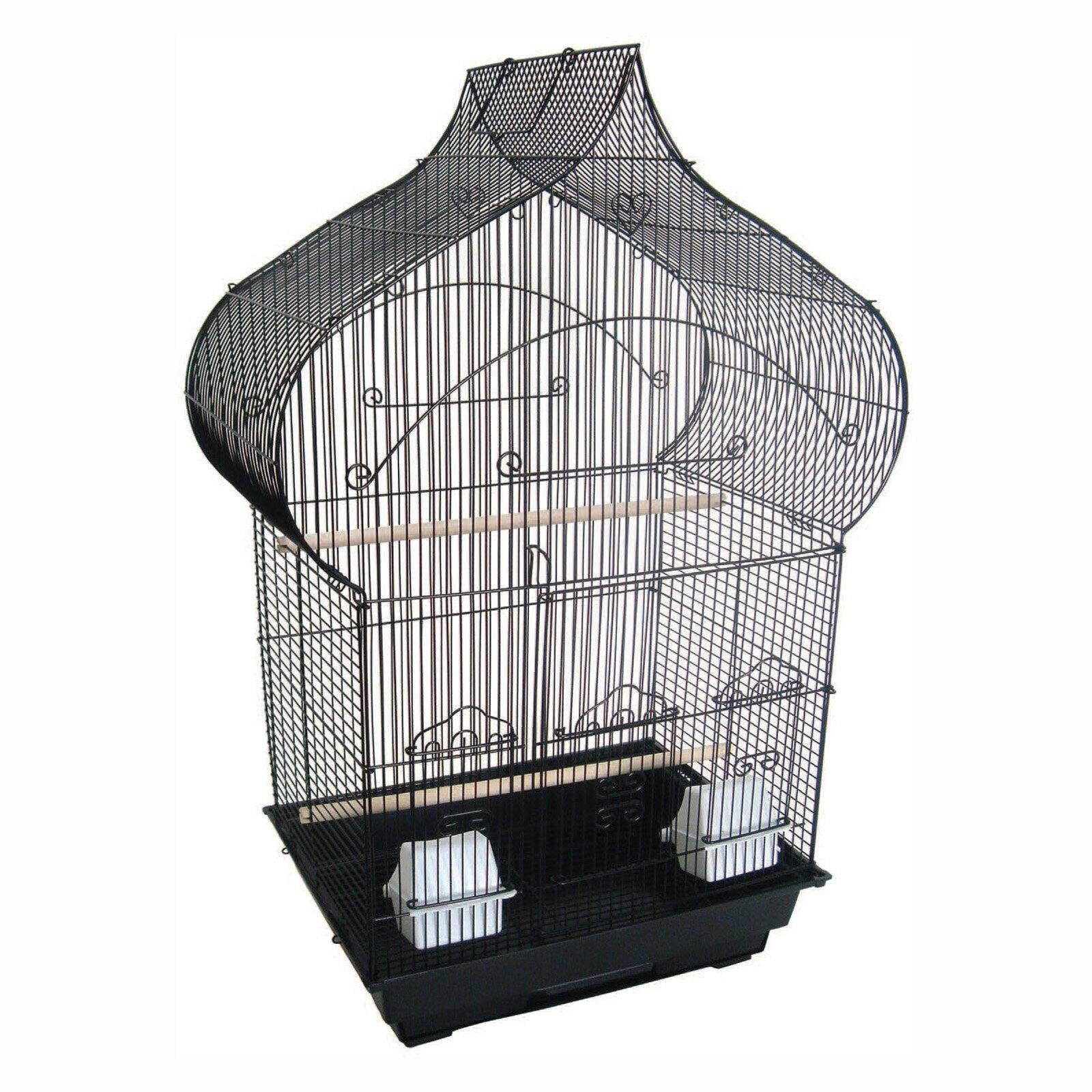YML 1394BLK Taj Mahal Top Bird Cage, Medium - Walmart.com