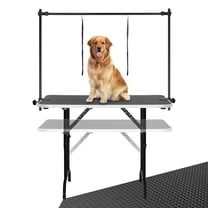 43.6" Pet Grooming Table for Large Dogs, Heavy Duty Height Adjustable ...