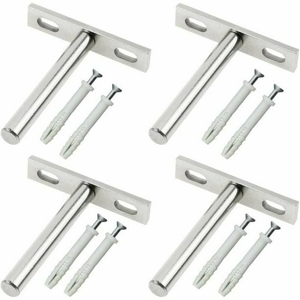 Floating Shelf Magic, 3 Inch Hidden Brackets for Seamless Installation ...