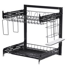Kitchen Details Drying Rack with Tray in Pave Diamond Design - Walmart ...