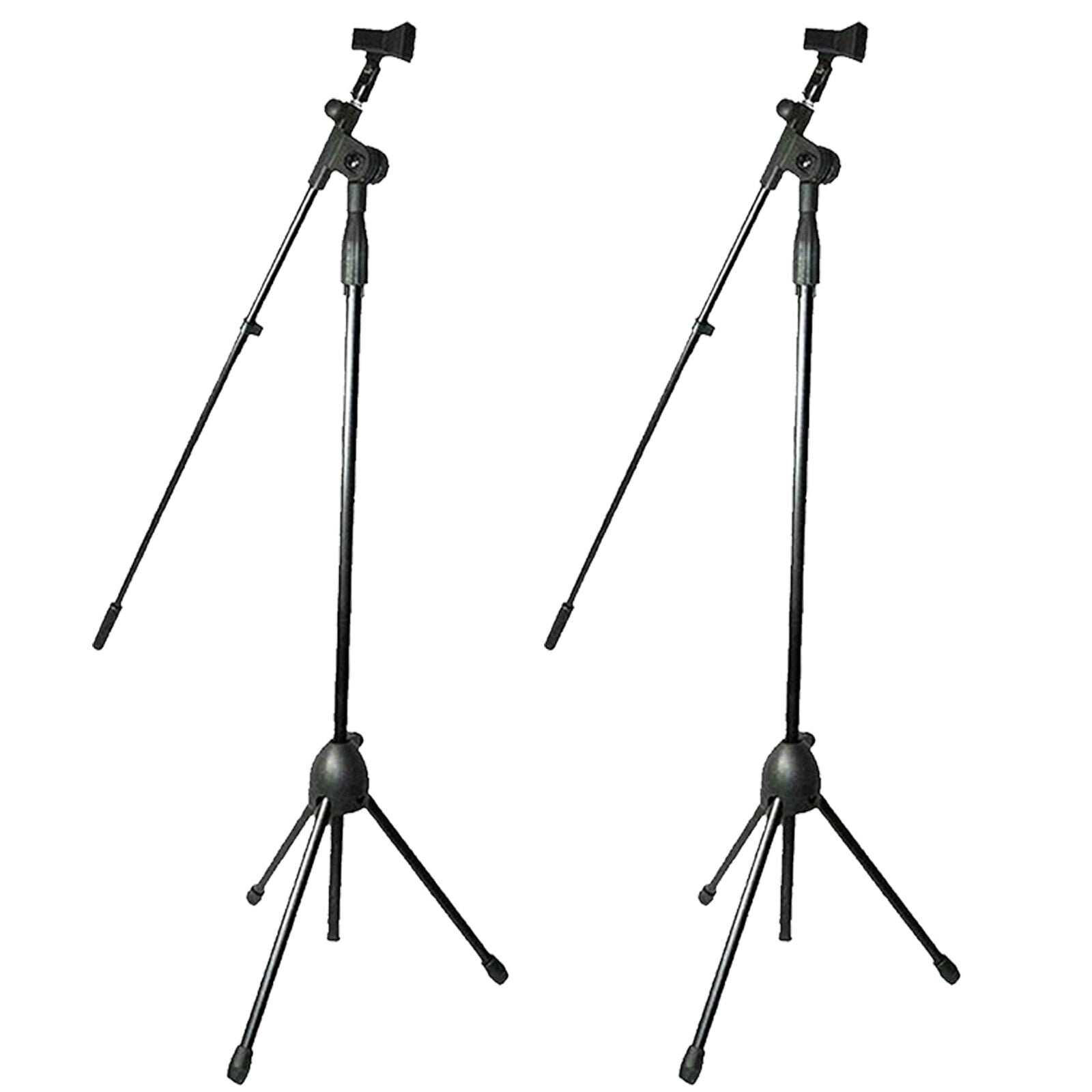 2x EMB MS07 Pro Telescoping Microphone Stand Tripod Stage Studio Arm ...