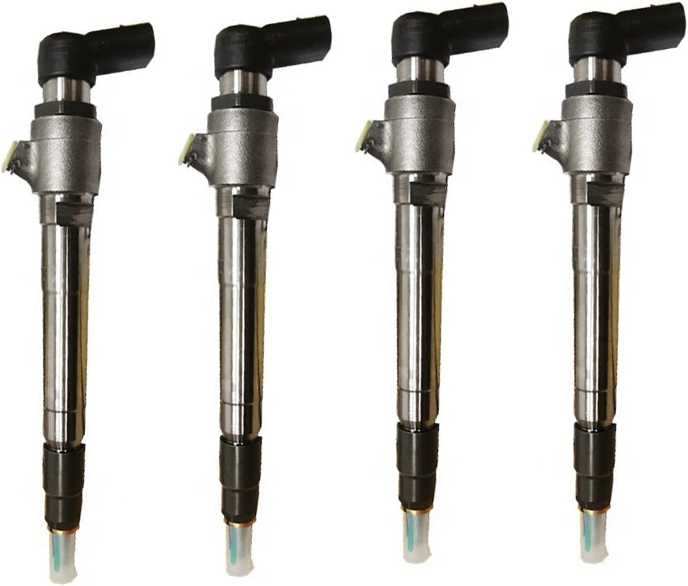 Seapple 4pcs Common Rail Injector BK2Q-9K546-AG 5WS40745 Compatible with ford Transit Ranger 2.2 ...