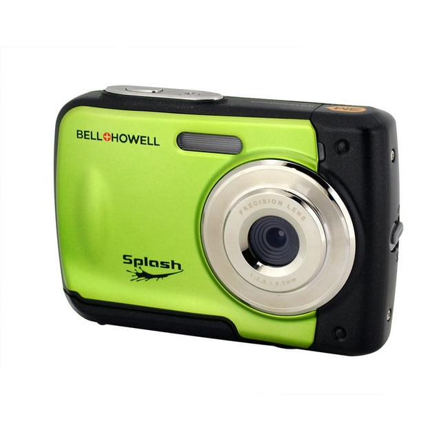 Bell+Howell Splash 2.4 Inch LCD 16GB 8X Camera - Green - Walmart.com