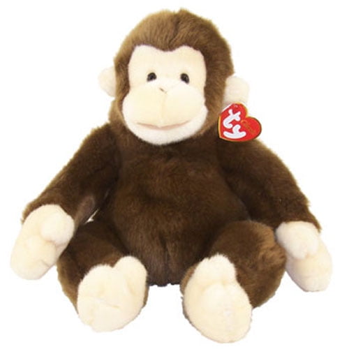 TY Classic Plush - TWIDDLE the Monkey (Plush Fur Version) (14 inch ...
