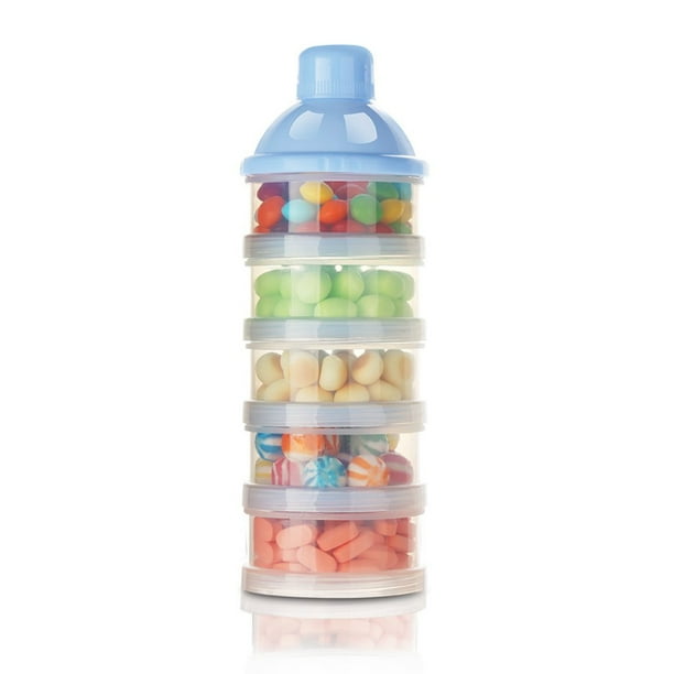 Baby Milk Dispenser Baby Milk Dispenser 5 Layers Non Spill Stackable ...
