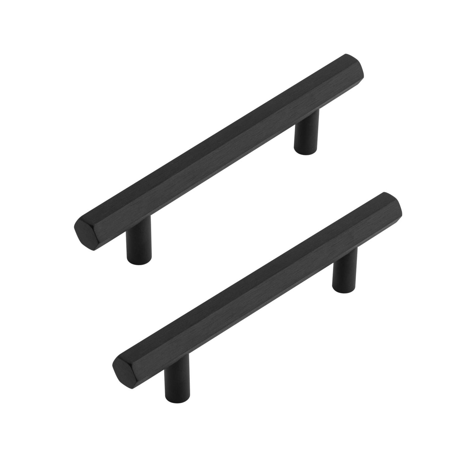 Click here for Columbia Frame Era Hexagon Pull 2-Pack Brushed Bla... prices