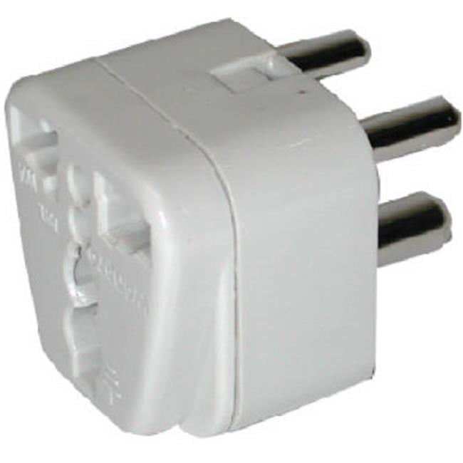 NWG14C Grounded Adapter Plug For India - Walmart.com