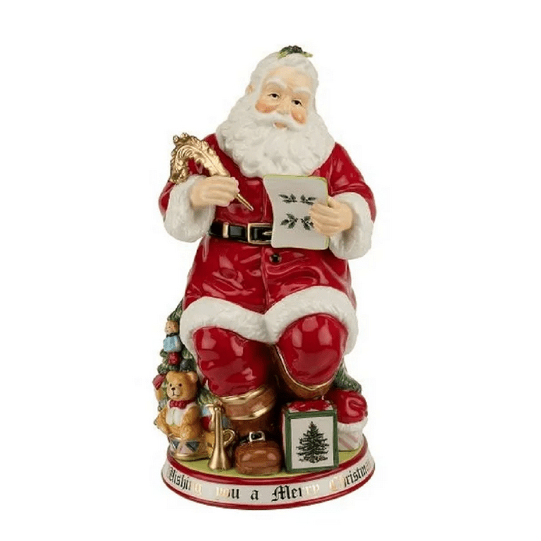 discount onlineshop Spode Christmas Tree Ceramic Santa Cookie Jar