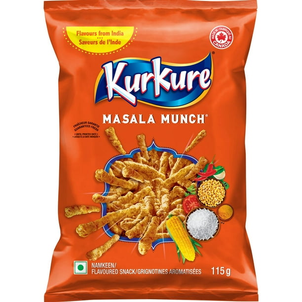 Kurkure Masala Munch Flavoured Snacks, KURKURE MASALA MUNCH - Walmart.ca