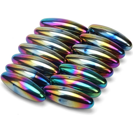 Rattle Magnets Spinning Buzzing Snake Eggs for Kids Adults, Hematite Magnetic, Educational ...